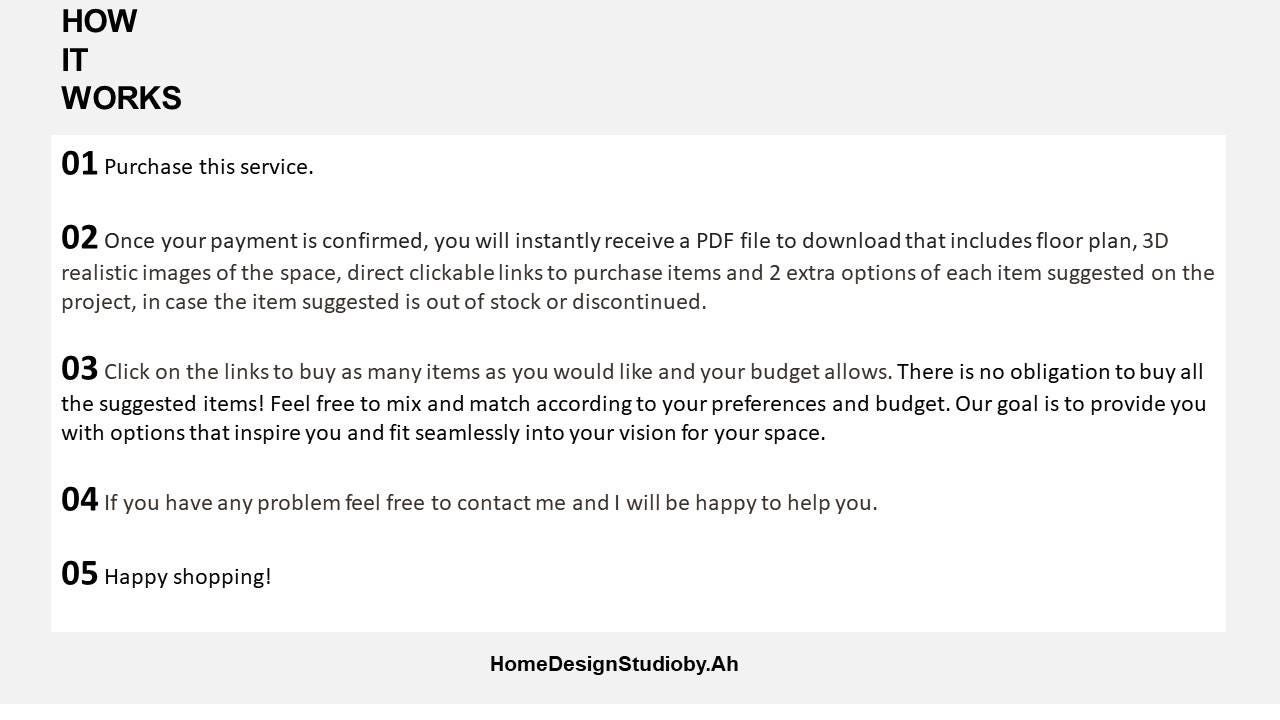 PRE-MADE Modern Living Room Design With Shoppable Links, Instant ...