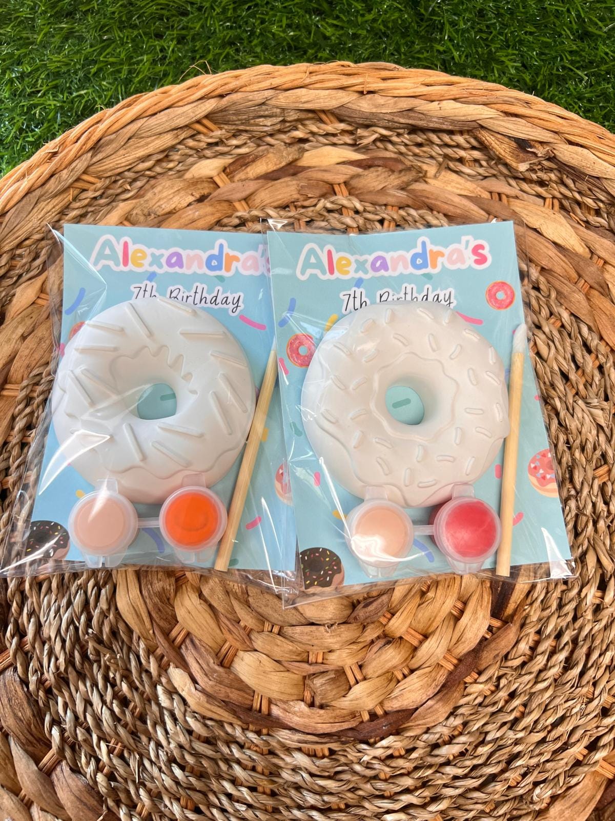 Donut Party Bags, Birthday, Kids Craft, Party, Kids Birthday, Kids ...