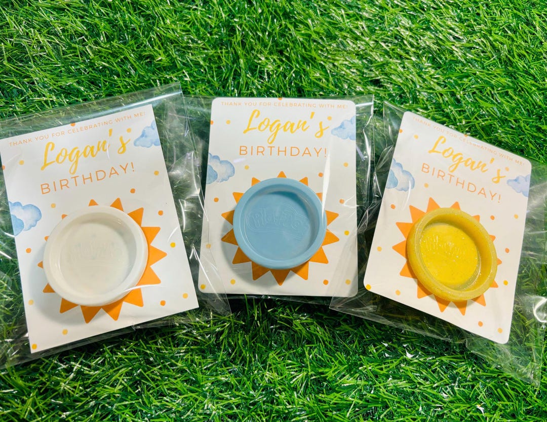 Sun Party Favor, Play-doh, Non Candy Gift, School Gift, Kids Party ...