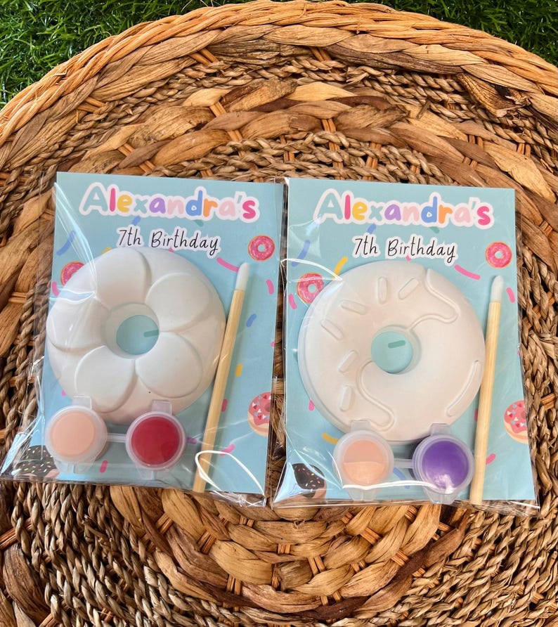 Donut Party Bags, Birthday, Kids Craft, Party, Kids Birthday, Kids ...