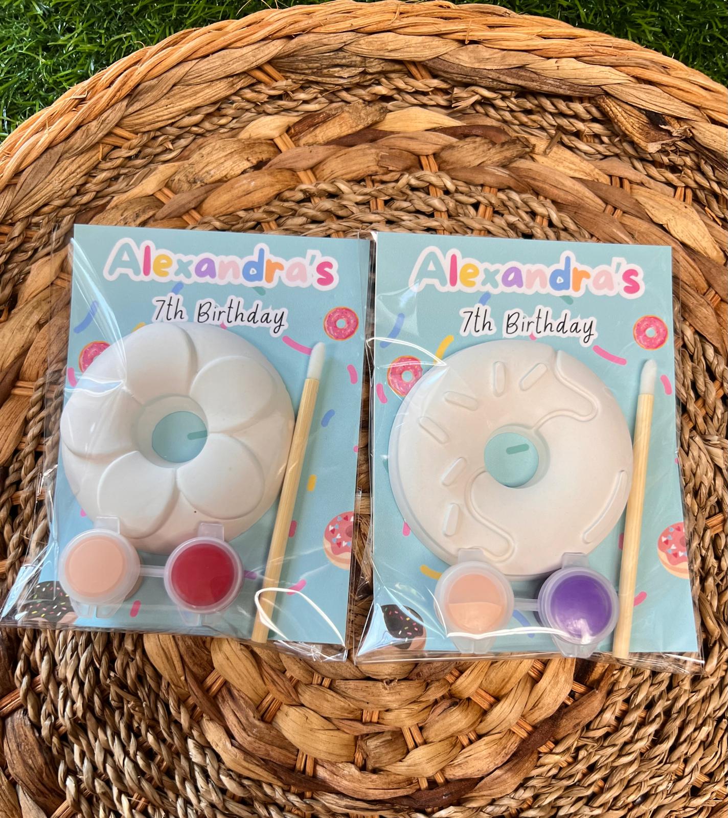 Donut Party Bags, Birthday, Kids Craft, Party, Kids Birthday, Kids ...