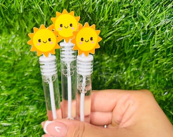 Sunshine Bubble, Sunshine Birthday Party Favors, Sunshine Wands ...