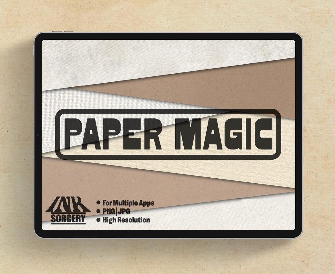 Paper Magic Texture Pack for Digital Drawing and Design | High-res ...