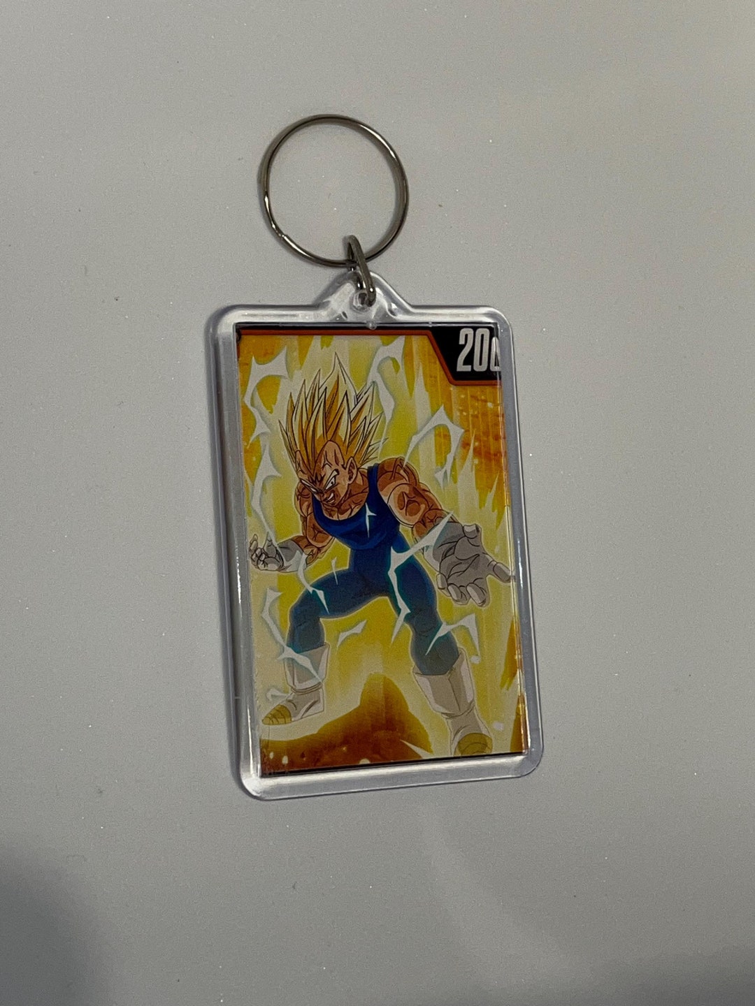 Dragon Ball Keychain- Vegeta - Etsy