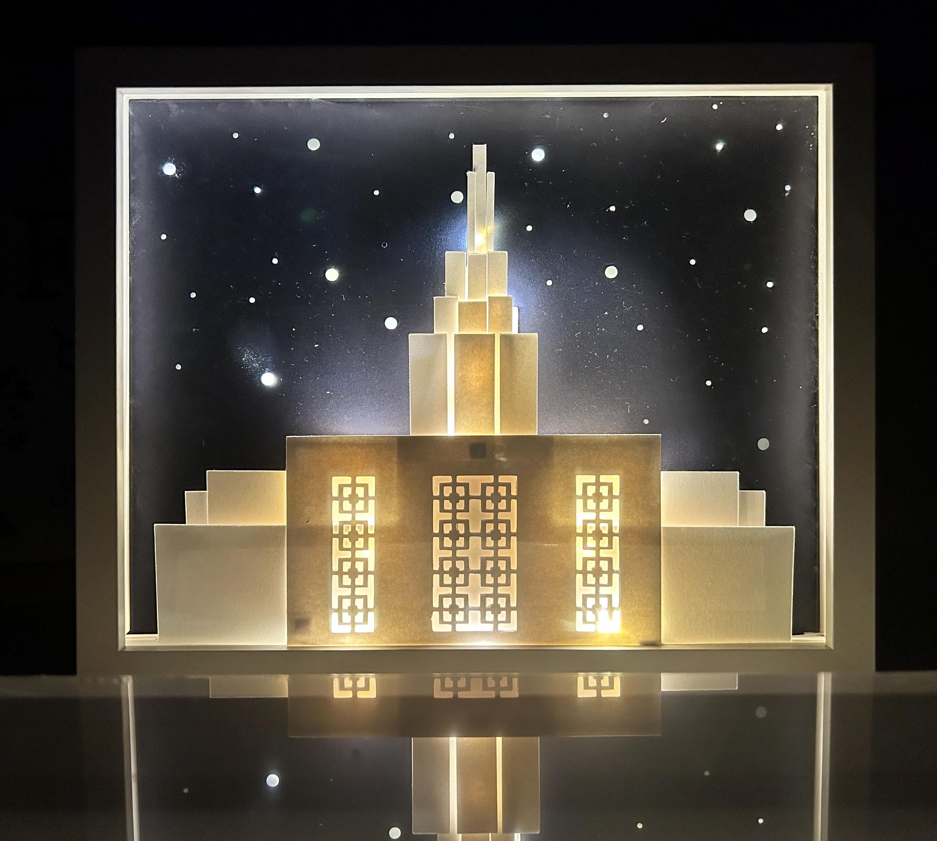 Idaho Falls Temple Shadowbox Light | the Church of Jesus Christ of ...