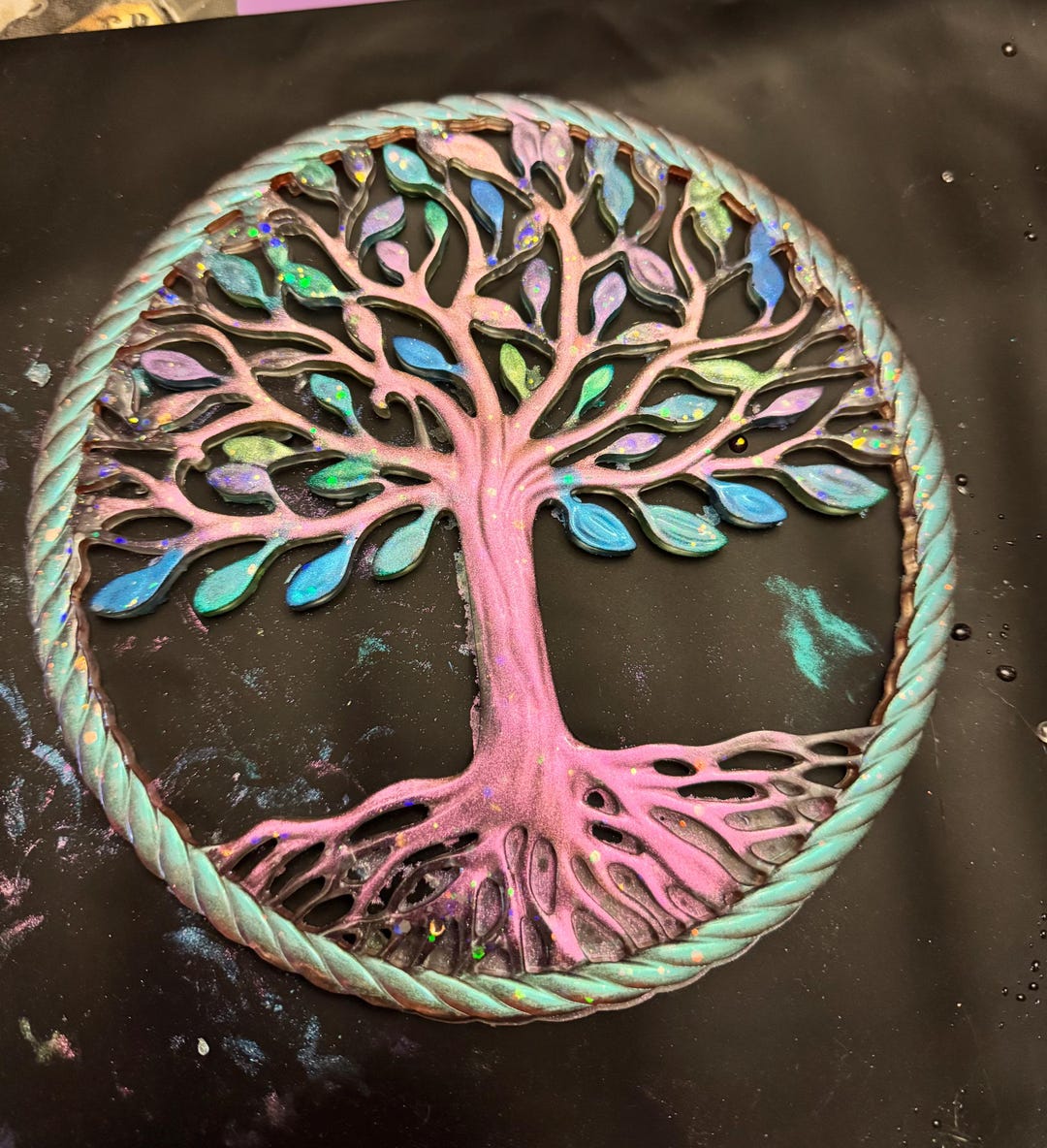 Tree of Life-dragon-goddess-fantasy - Etsy