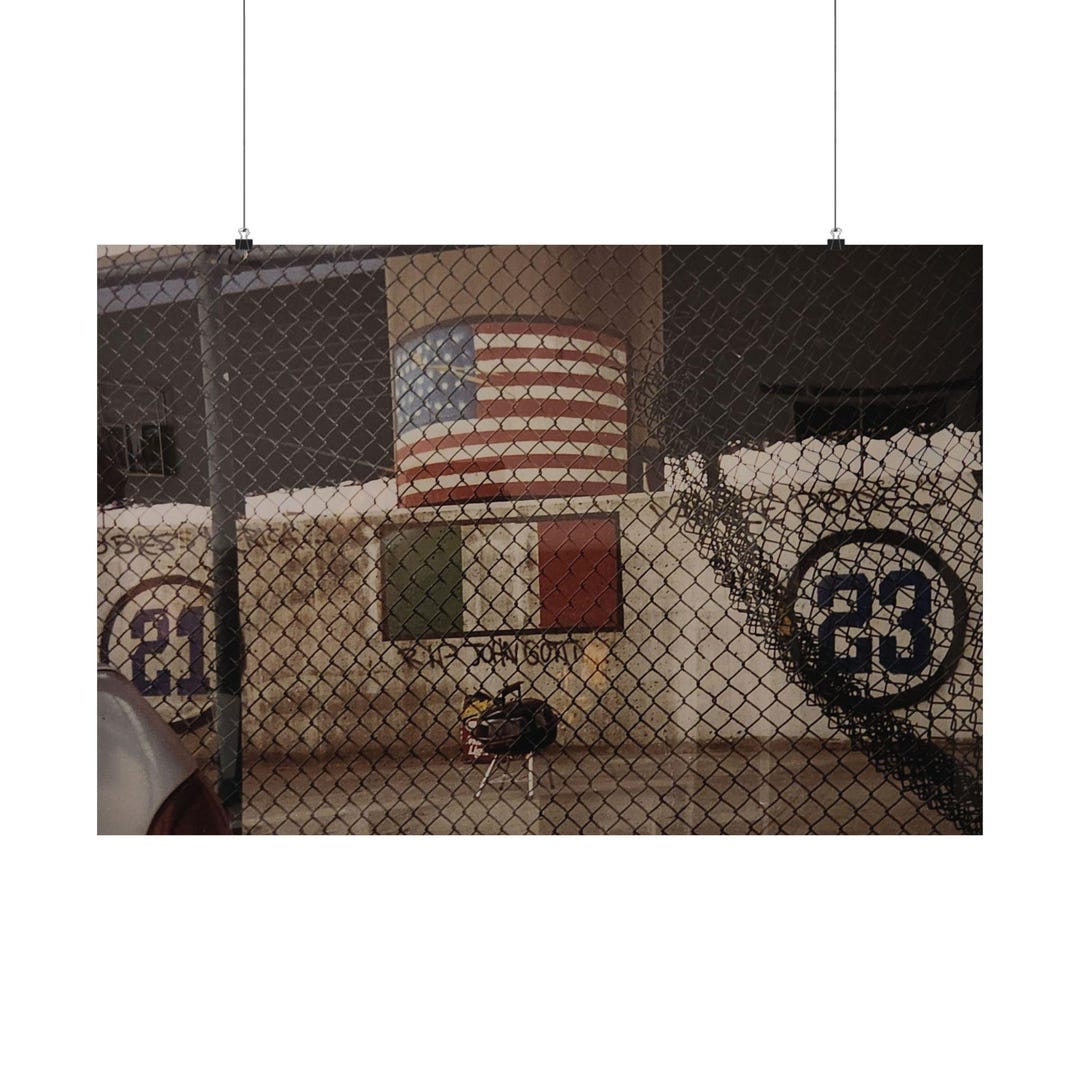 Yankee Stadium Parking Graffiti Matte Posters, Baseball Wall Art ...