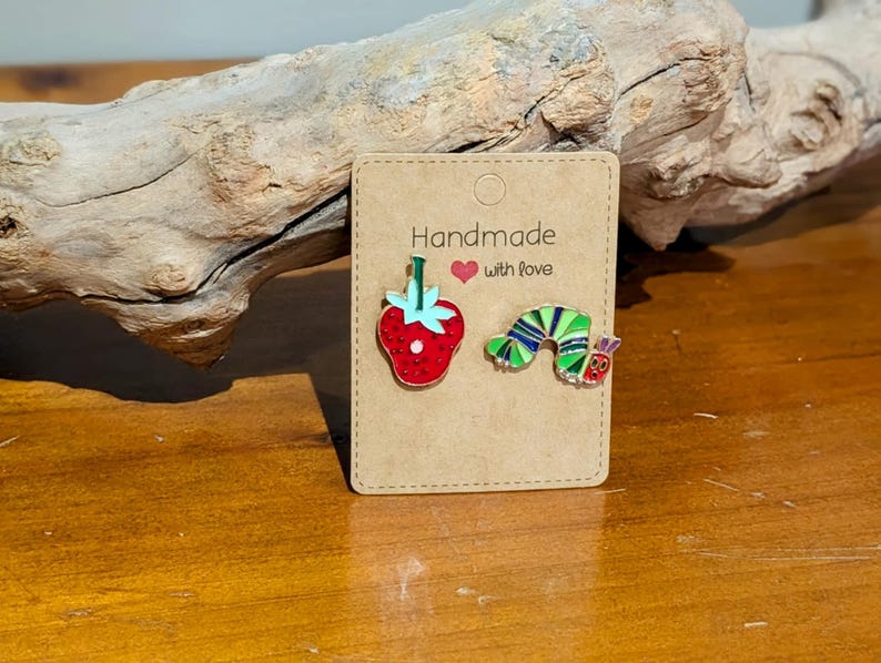 Very Hungry Caterpillar-inspired Pins - Etsy