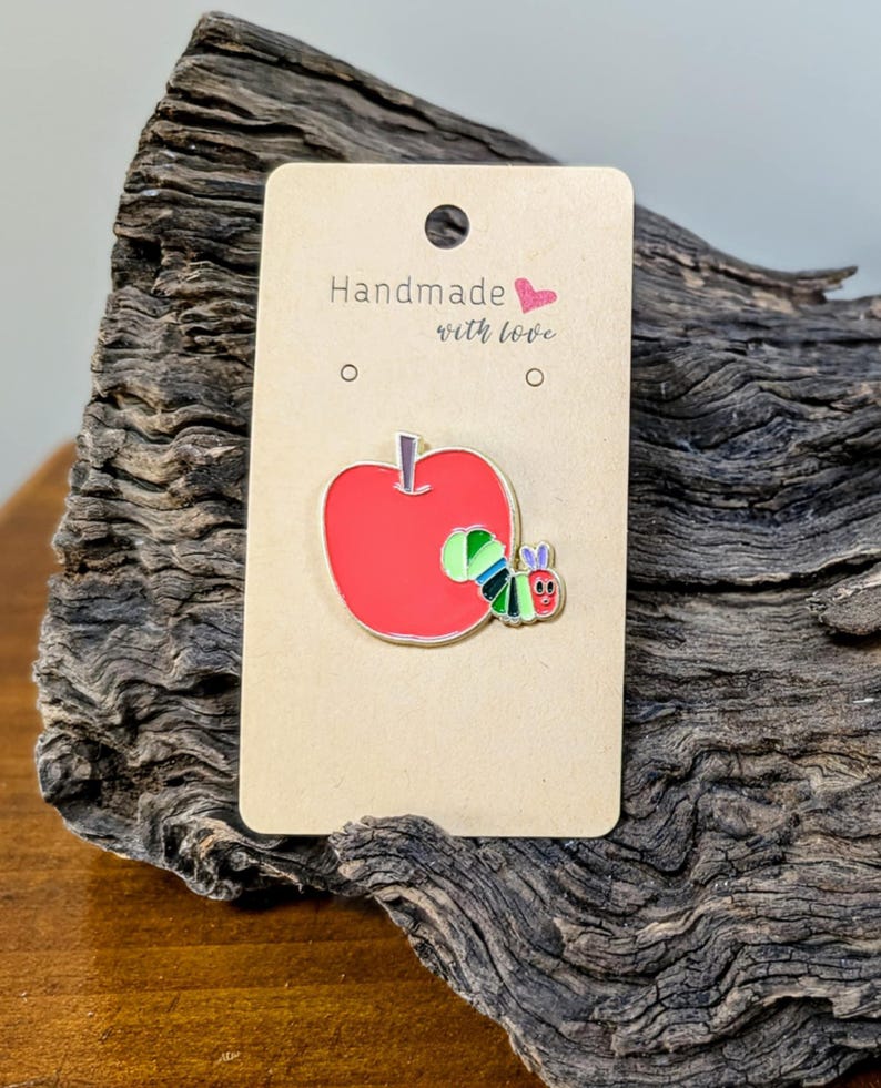 The Very Hungry Caterpillar-inspired Pins - Etsy