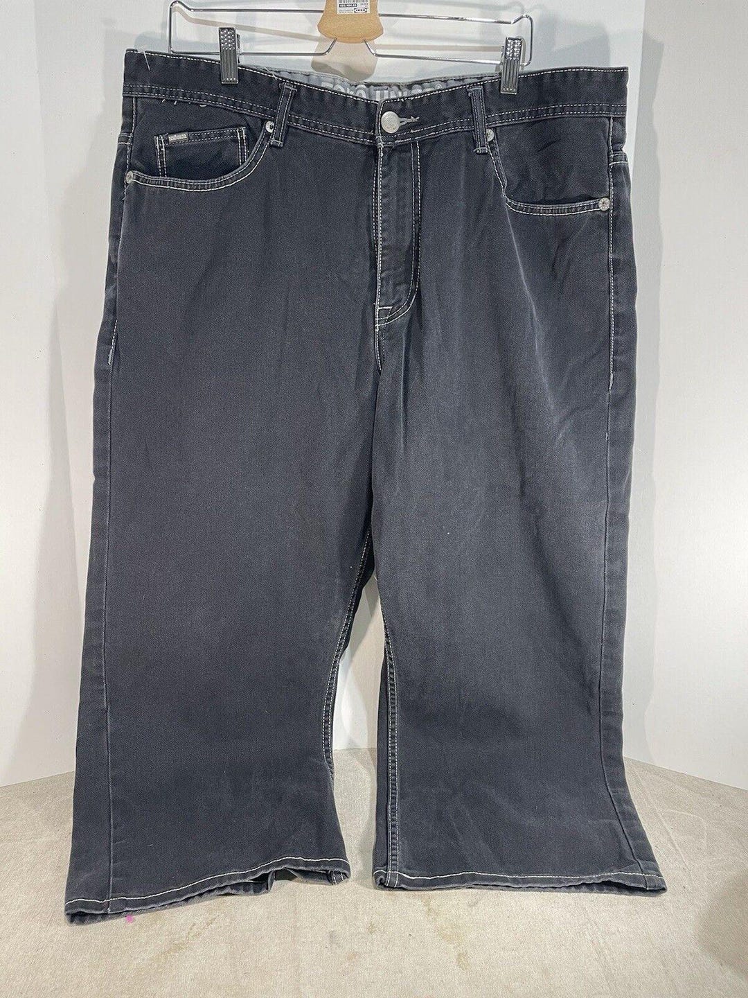 Y2k Ecko Baggy Dark Denim Opium Goth Emo Skater Hype 40X25 Altered ...