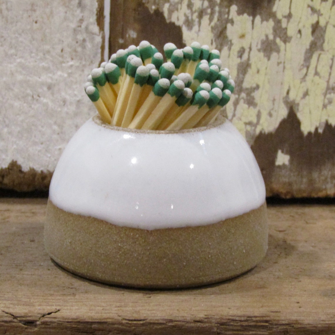 Ceramic Matchstick Holder Ceramic Matchstick Striker - Etsy