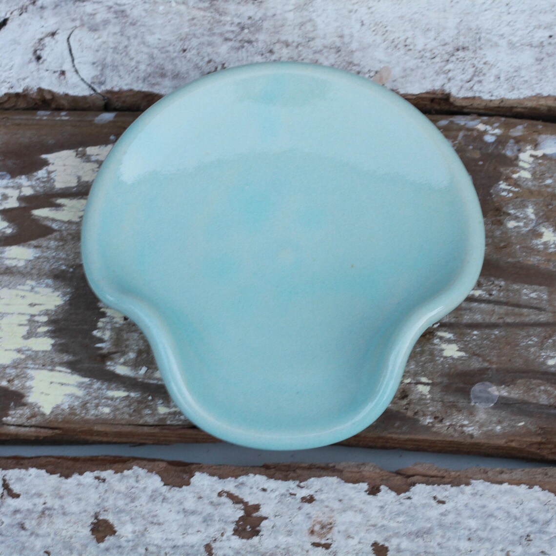 Light Blue Ceramic Spoon Rest Made to Order - Etsy