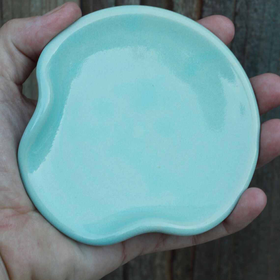 Light Blue Ceramic Spoon Rest Made to Order - Etsy