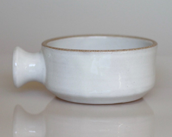 Ceramic Shaving Mug / Ridges for a Good Lather / Comfortable Handle ...