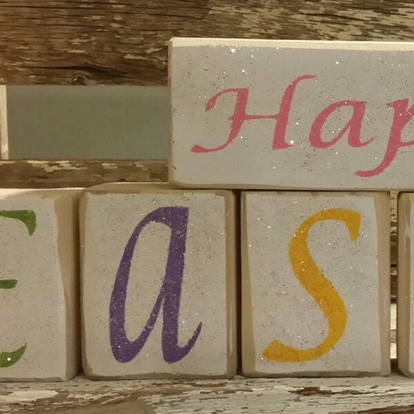 Easter Blocks - Etsy