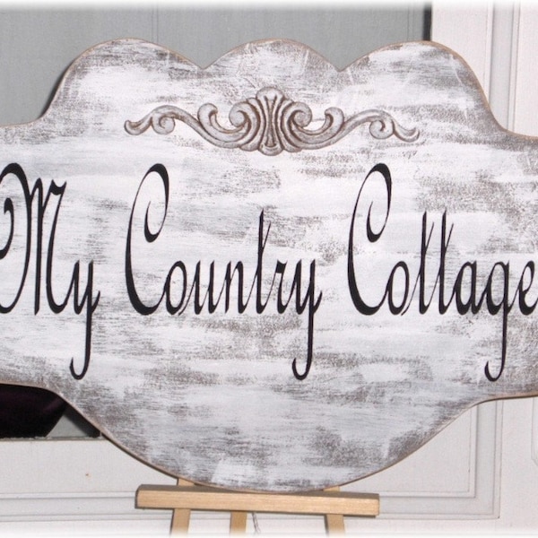 Shabby Chic Sign - Etsy