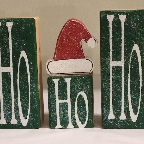 Christmas Blocks - Etsy