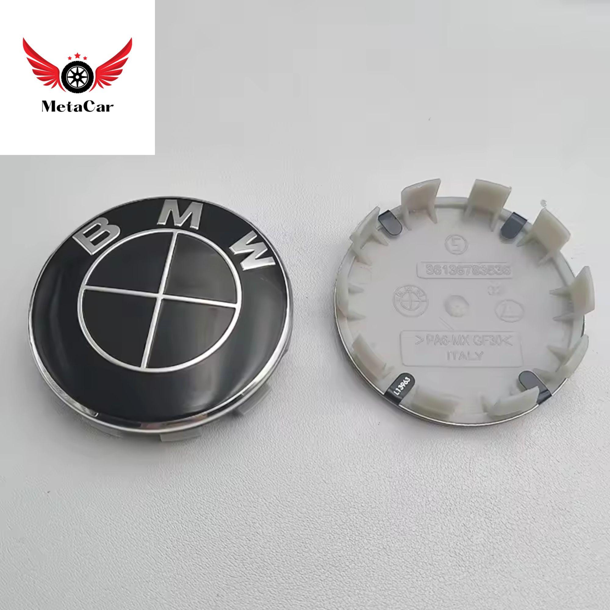 SET OF 4 Original BMW Wheel Hub Centre Caps, 68mm Car Wheel Rims Cover ...