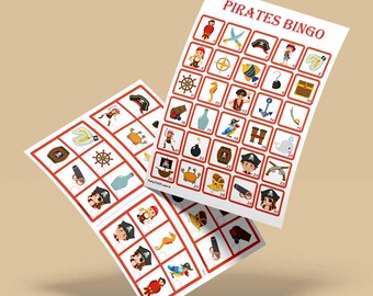 Pirate Bingo - Etsy