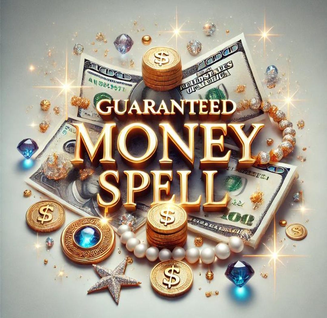 GUARANTEED MONEY SPELL A Never Ending Wave of Money Into Your Wallet ...
