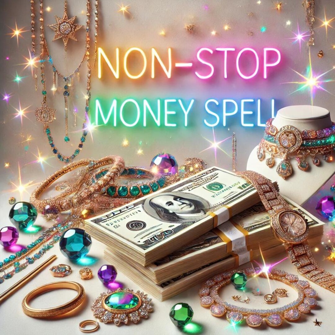 NON-STOP MONEY A Spell for Those Ready to Make Real Money Money Spell ...