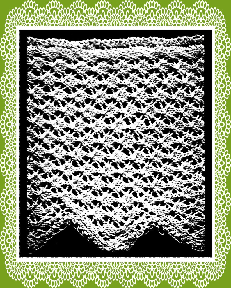 Knitted Lace Edgings Needlecraft Series 3 Set 5 Vintage Knitting ...