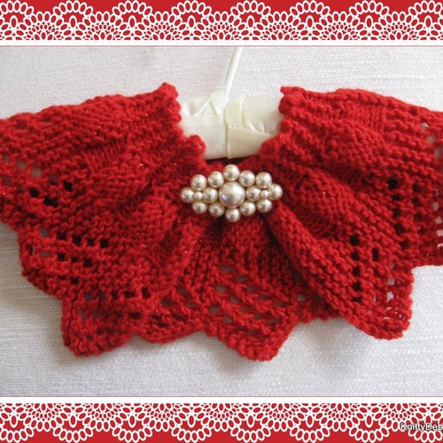 Pdf Pattern for a Victorian Lace Collar by Elizabeth Lovick | Etsy