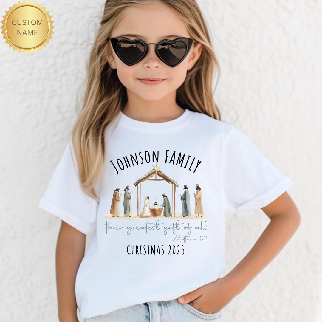 Custom Family Christmas Shirts Matching Family Christmas Tees Christmas ...