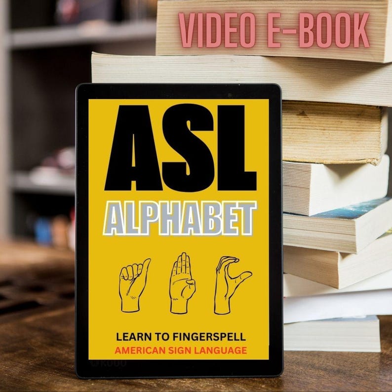 ASL Alphabet: Learn American Sign Language Letters Effortlessly - Etsy