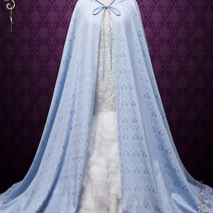 Blue Hooded Cloak, Costume Cape, Medieval Cloak, Cosplay Cape, Party ...