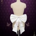 Big Bow Sash for Wedding Dress Prom Dress, Custom Bow, Satin Bow BT2009 ...