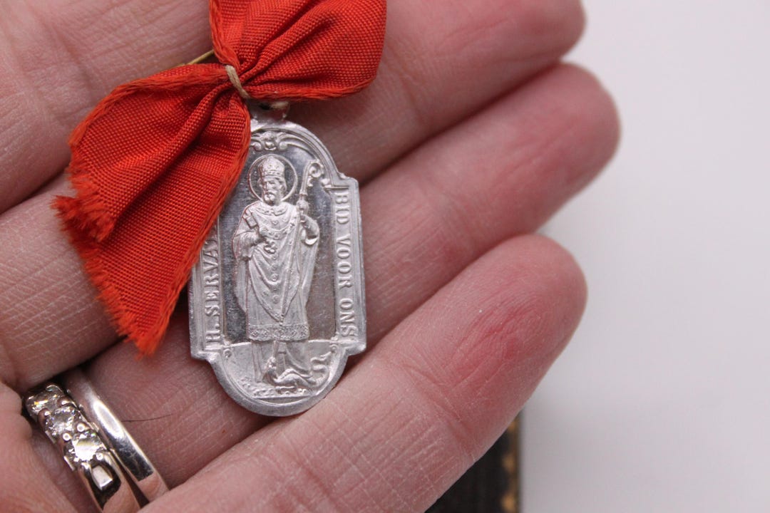 Rare Antique Saint Servatius Pilgrimage Catholic Medal - Etsy