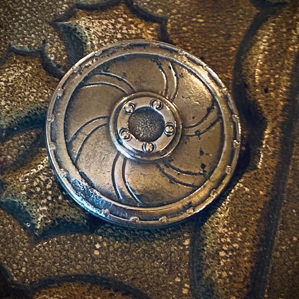 Warrior Shield Brooch - Etsy