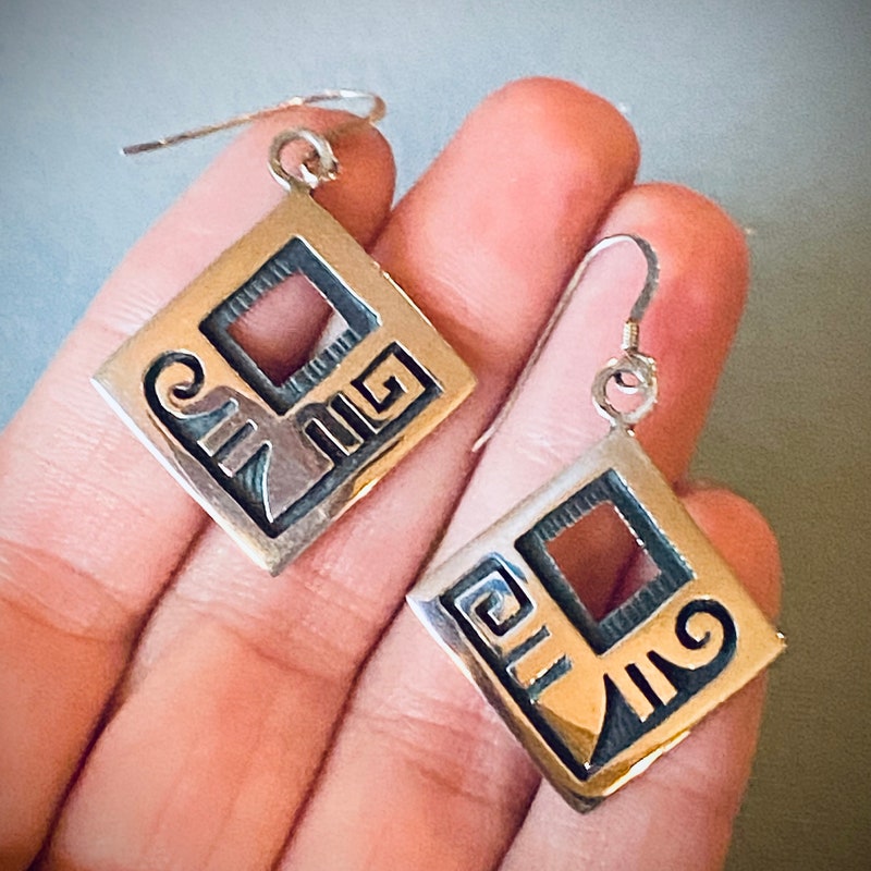 Hopi Overlay Jewelry - Etsy