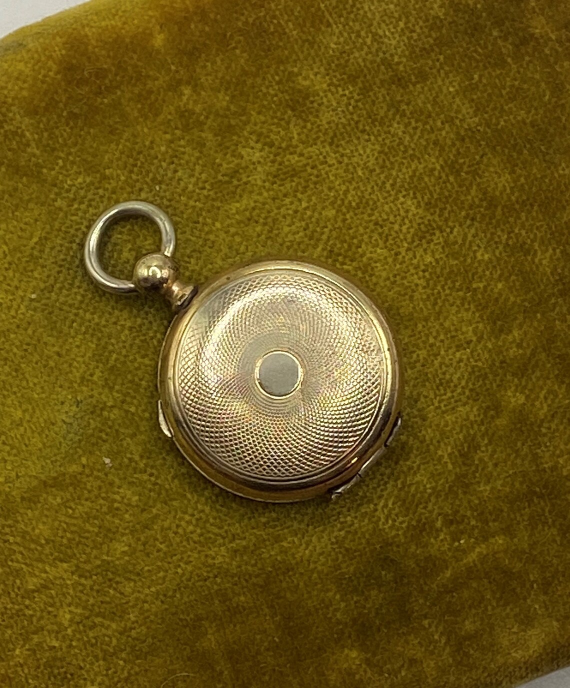 Victorian Engine Turned Pocket Watch Locket Circa 1850 / Antique ...