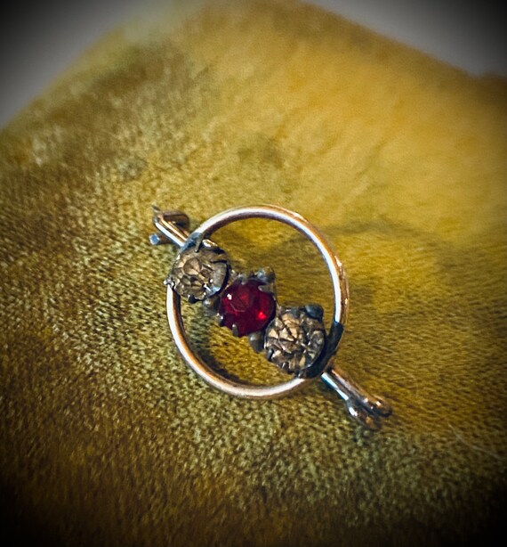 Victorian Tiny 14k Rose Gem