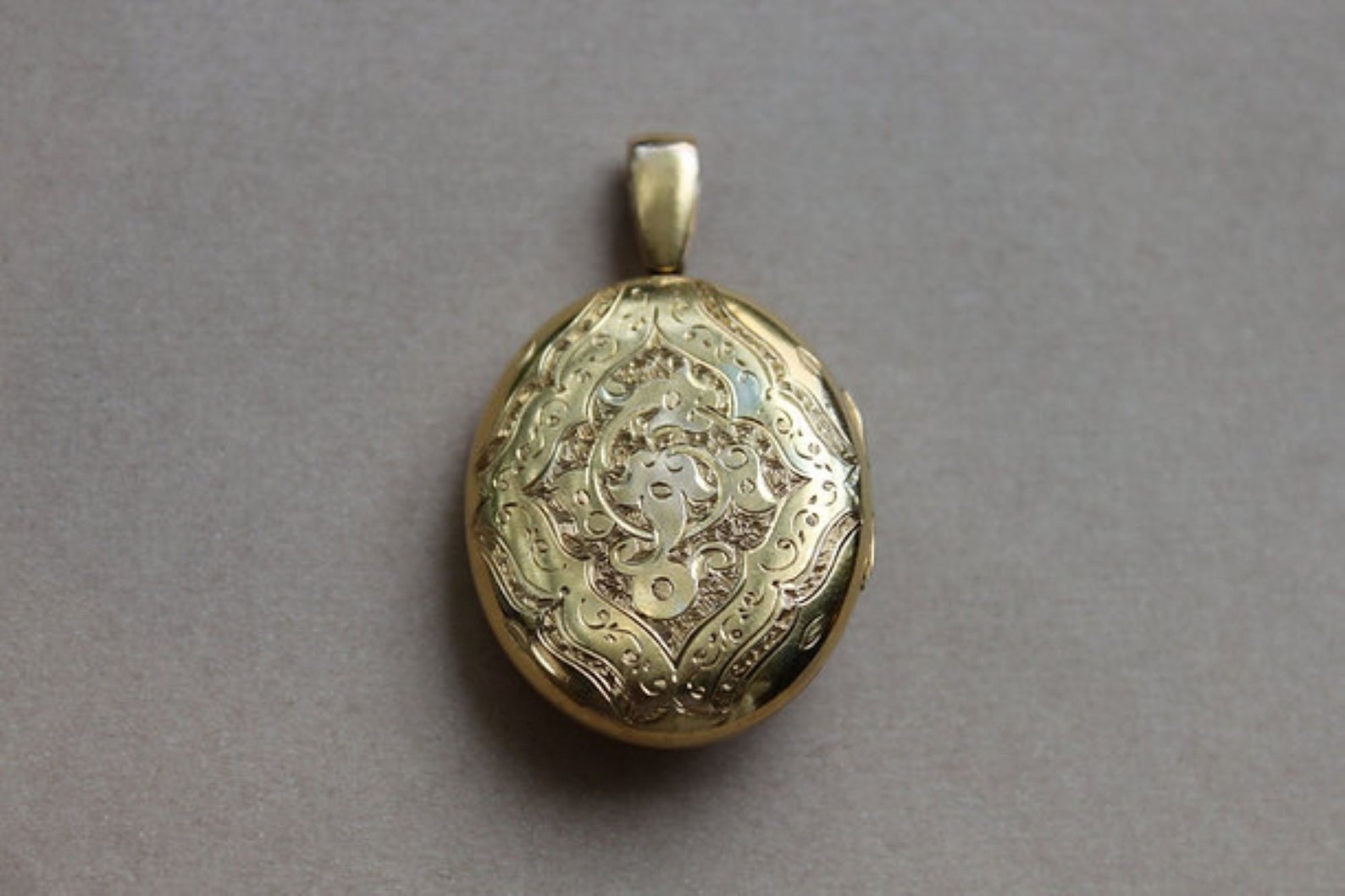 Large Victorian 14k Gold Locket With Turquoise and Pearl - Etsy