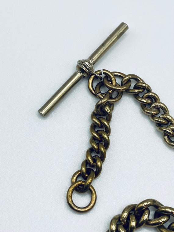 Victorian Single Albert Chunky Pocket Watch Chain - Gem