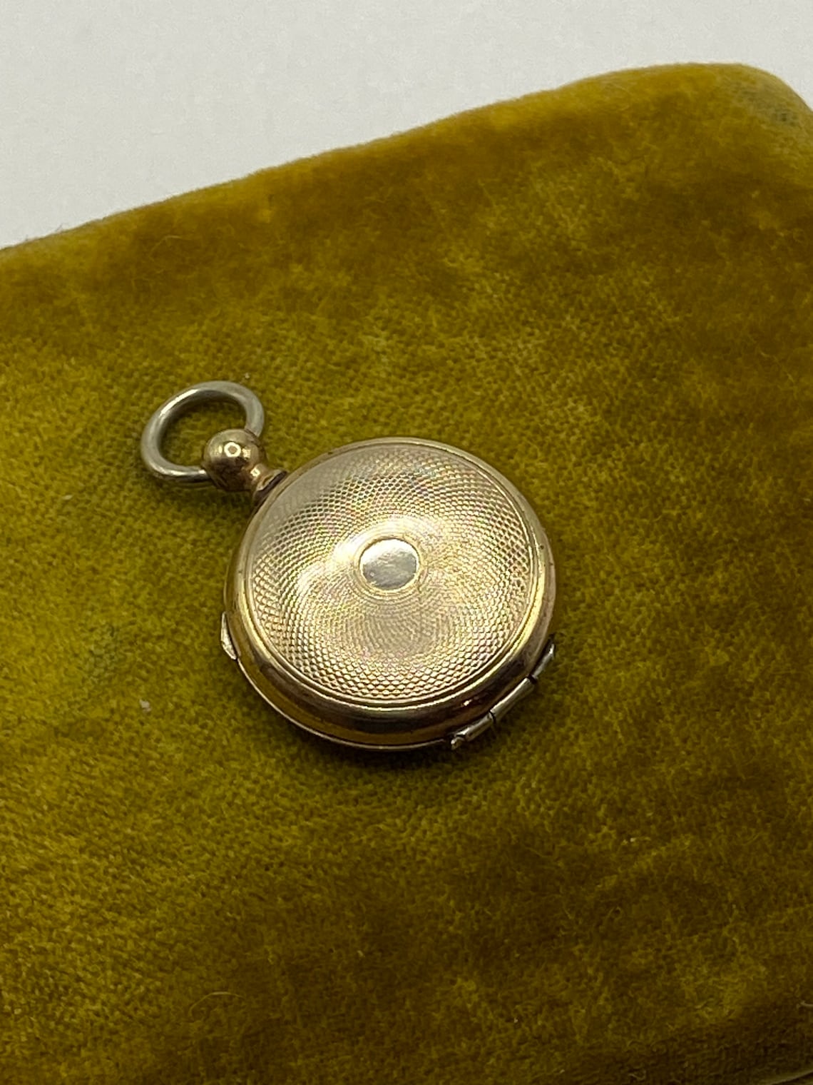 Victorian Engine Turned Pocket Watch Locket Circa 1850 / Antique ...
