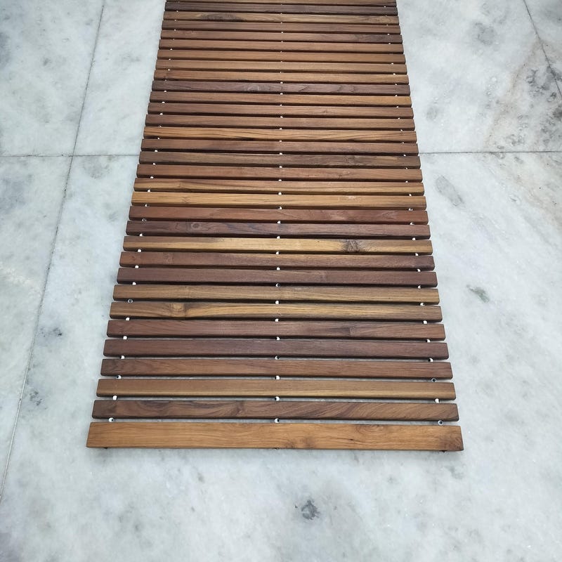 Wood Wooden Floor Mat - Etsy