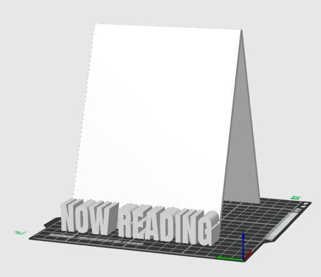 NOW READING Book Stand / Page Marker - Etsy