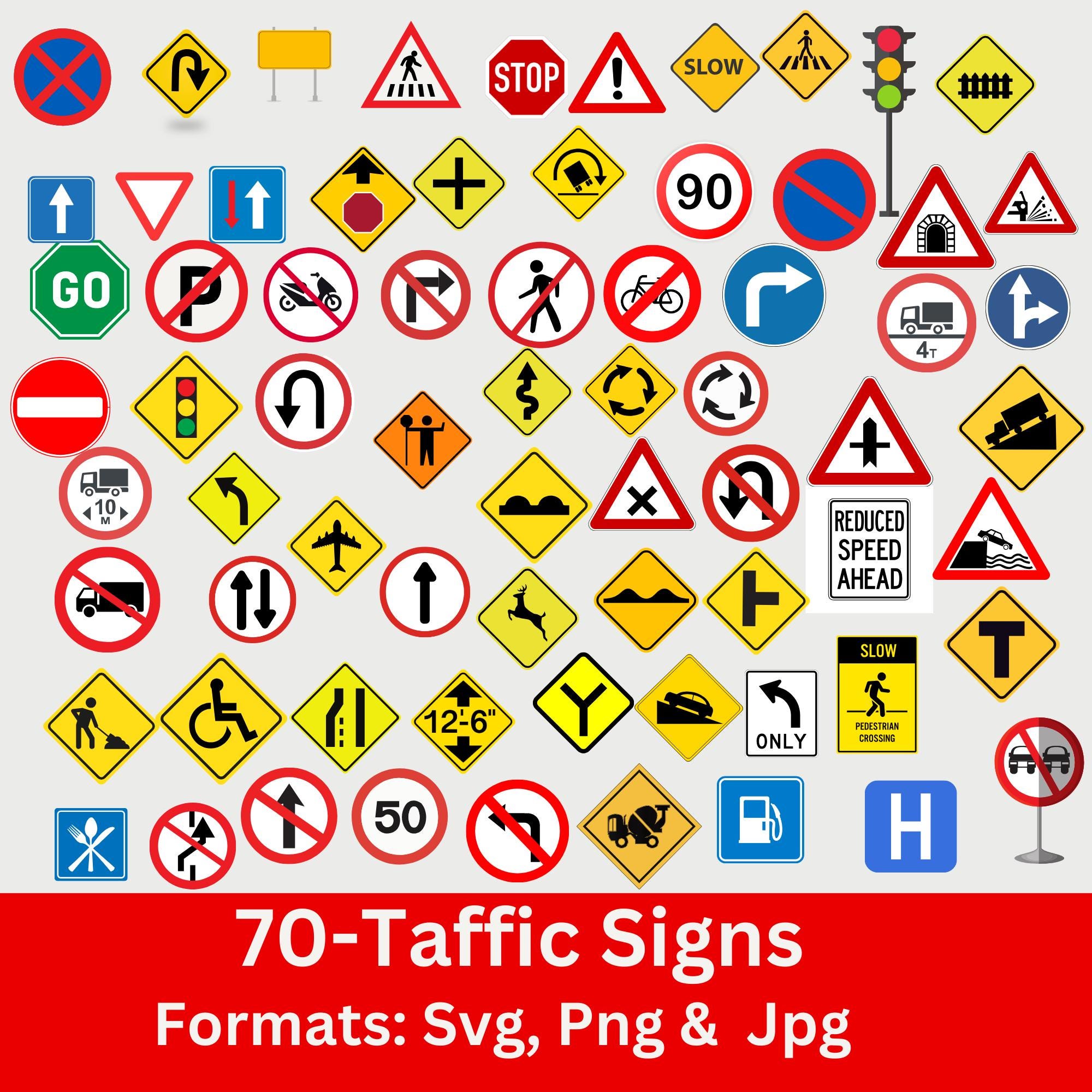 All Road Signs With Names