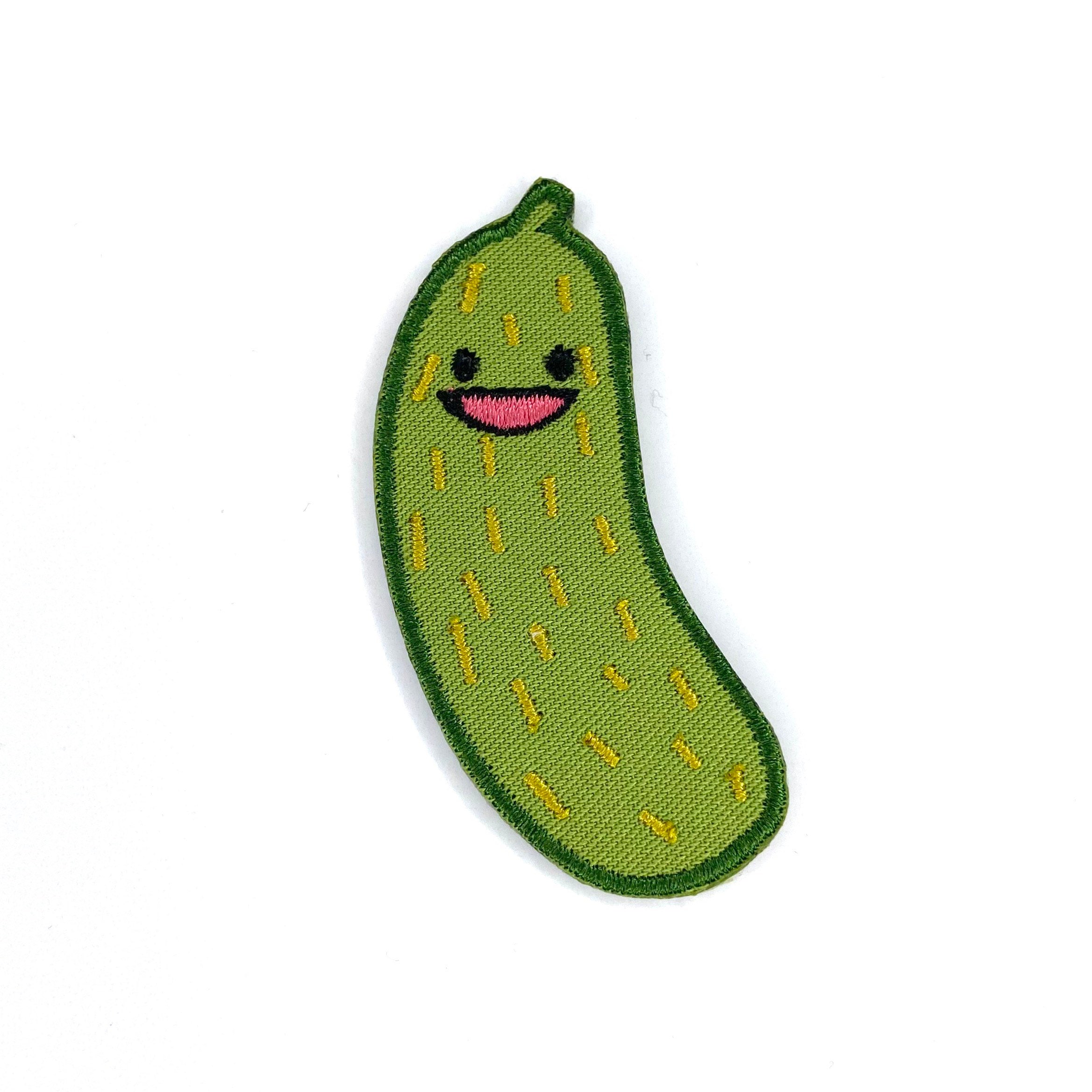 Pickle Embroidered Patch - Etsy