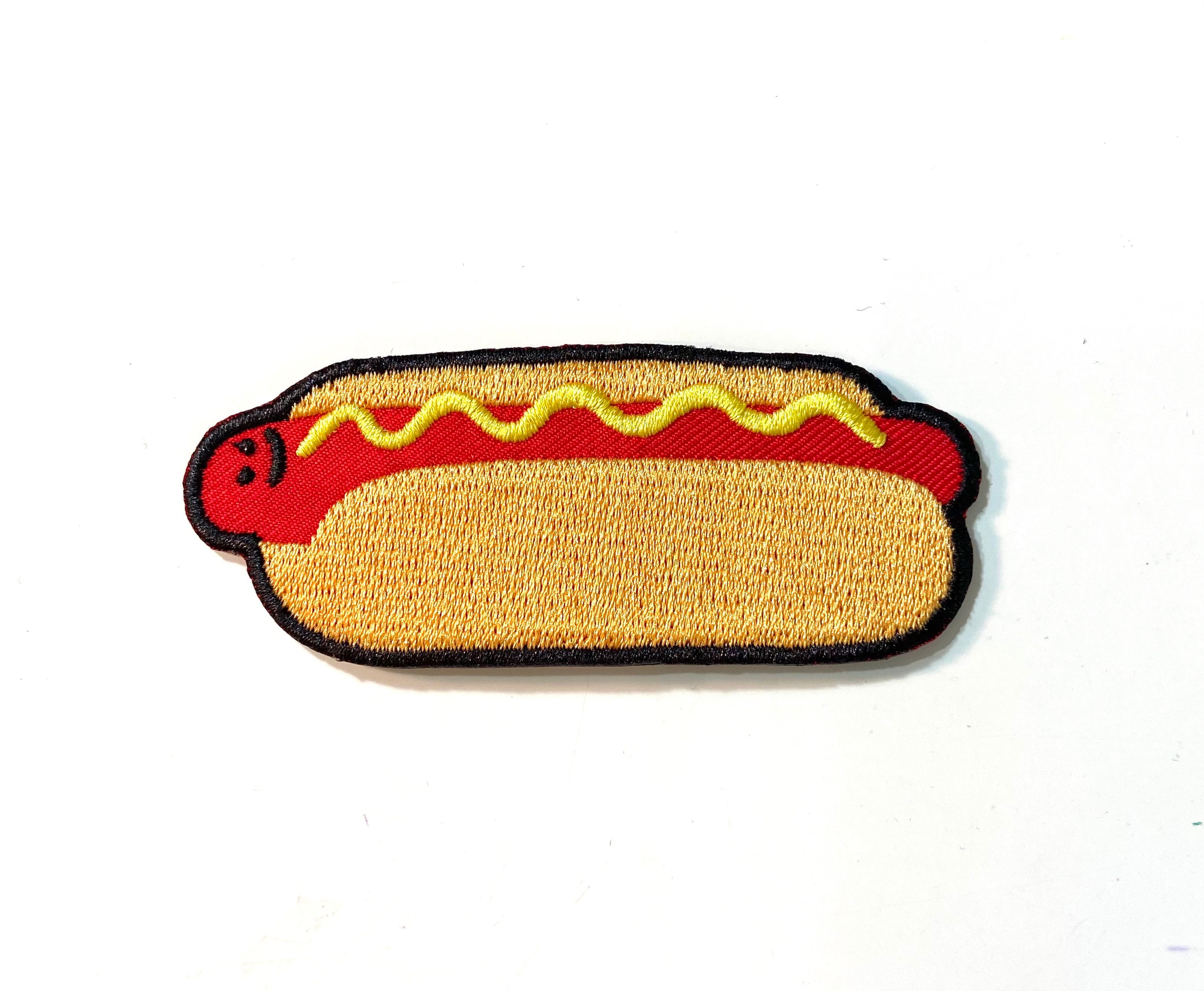 Happy Hot Dog Patch - Etsy