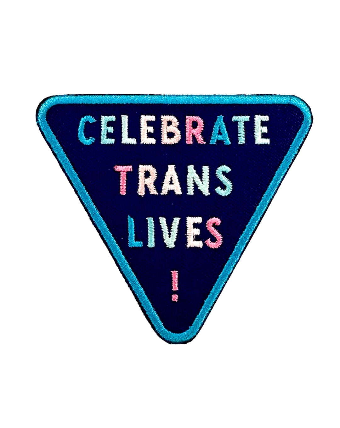 Celebrate Trans Lives! Embroidered Patch - Etsy