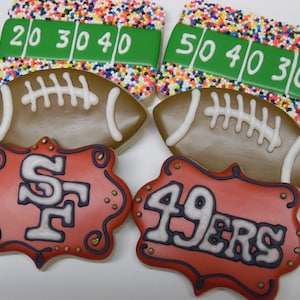 San Francisco 49ers Football Team Sports Tailgate Birthday Party Favors ...