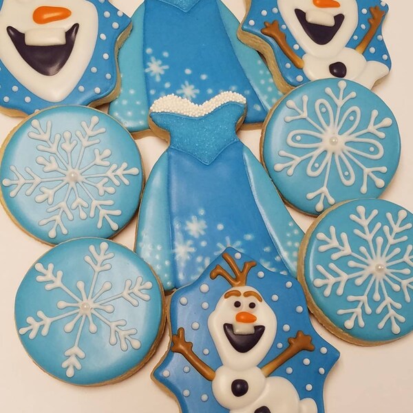 Frozen Sugar Cookies - Etsy