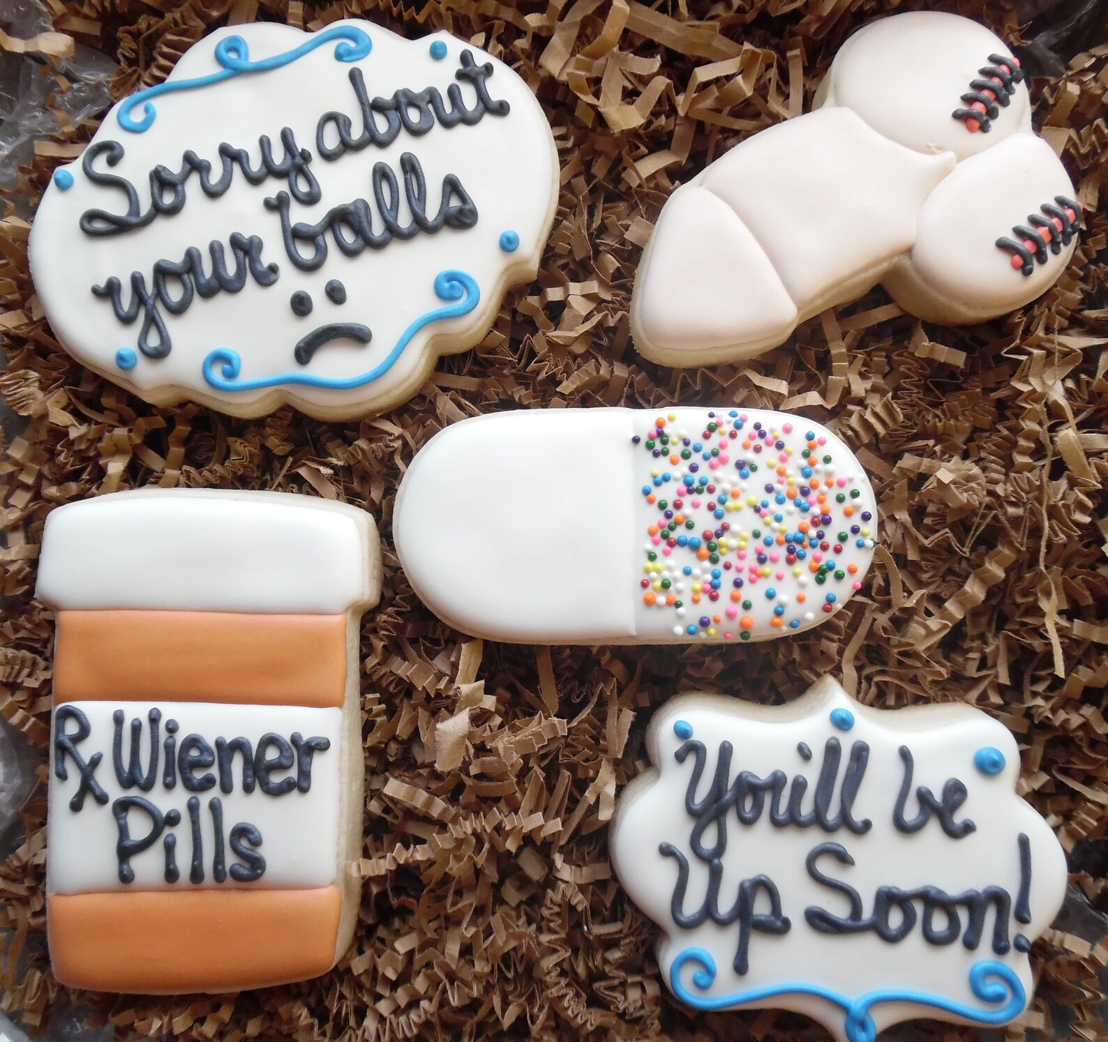 Vasectomy Gift Box Penis Adult Homemade Decorated Sugar | Etsy