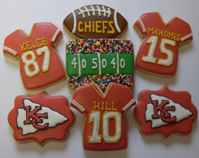 Kansas City Chiefs Football Superbowl Tailgate Birthday Party Favors ...