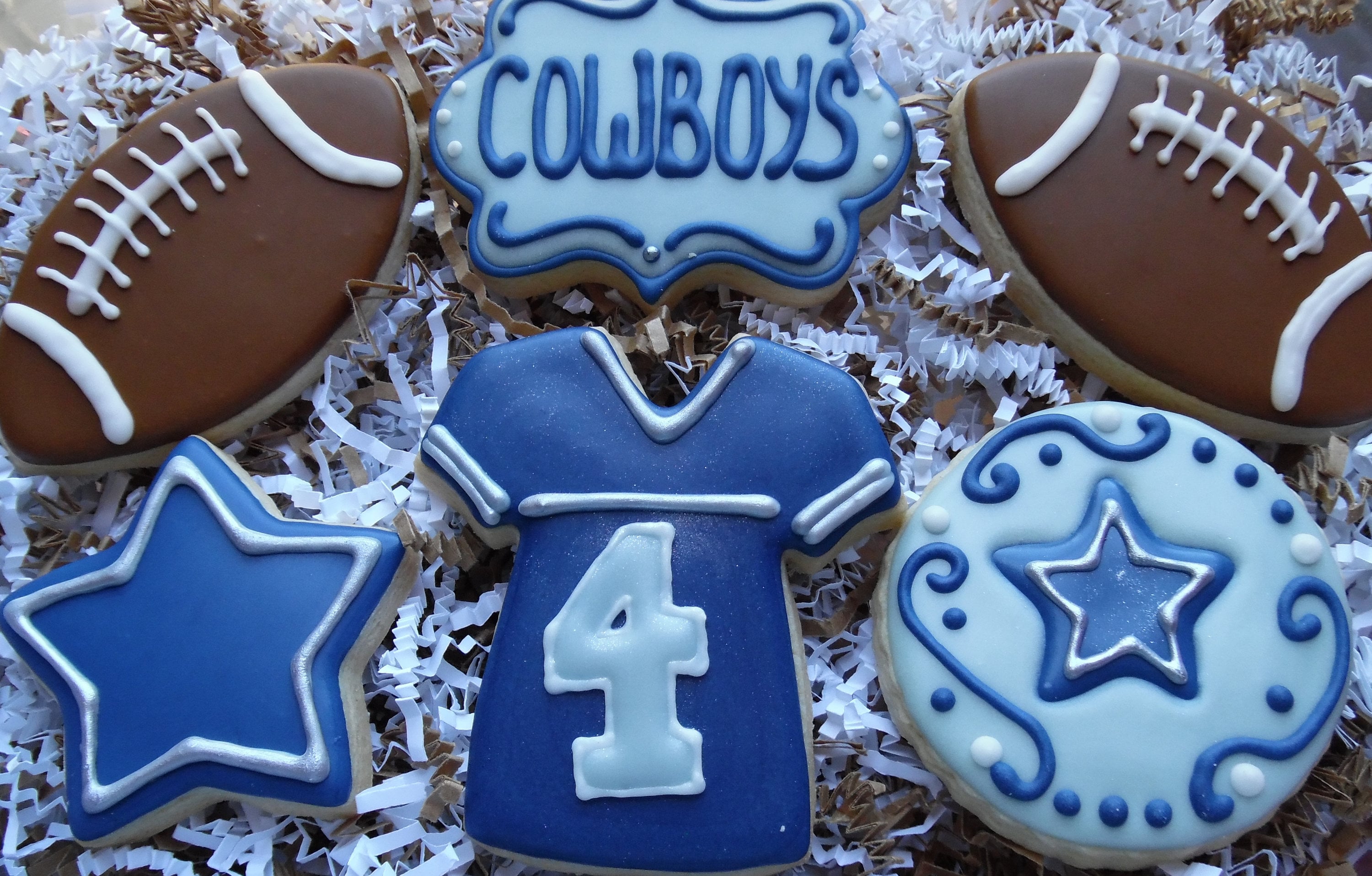 Dallas Cowboys Football Lover Gift Box Chocolate or Vanilla | Etsy